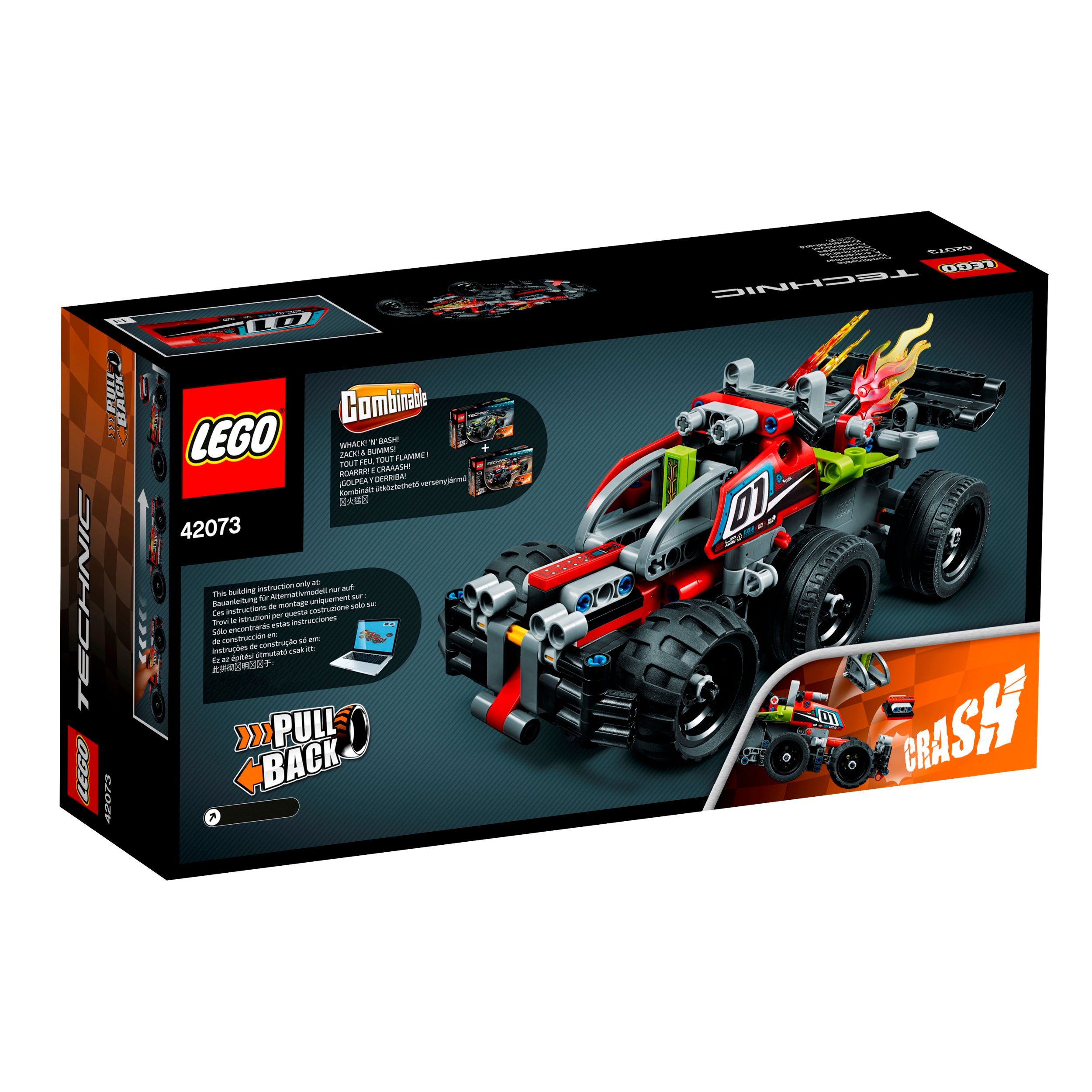 LEGO Technic 42073 czerwona wyścigówka 12139610384 - Allegro.pl