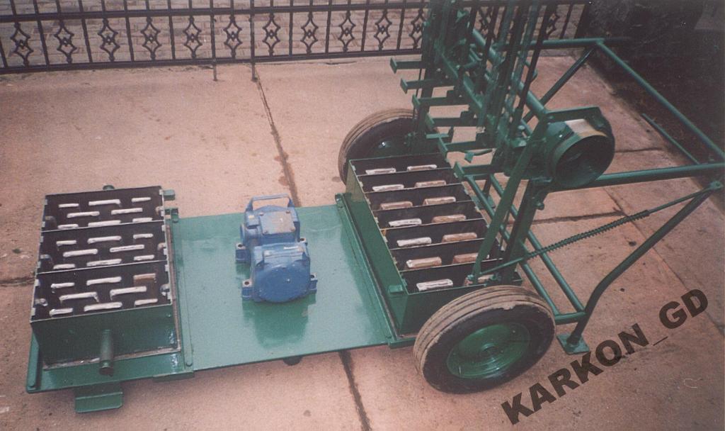 Pustaczarka pustaki kostka stół 24 KARKON Nowy • Cena, Opinie ...