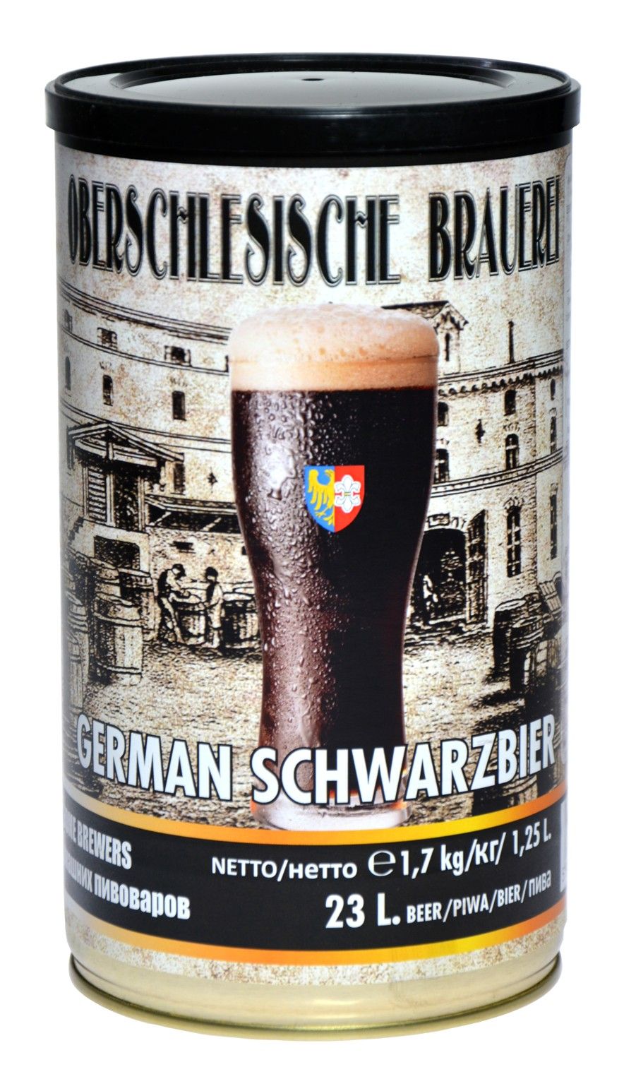 PIWO GERMAN SCHWARZBIER +drożdże słód BREWKIT 23L - Gozdawa | Sklep ...