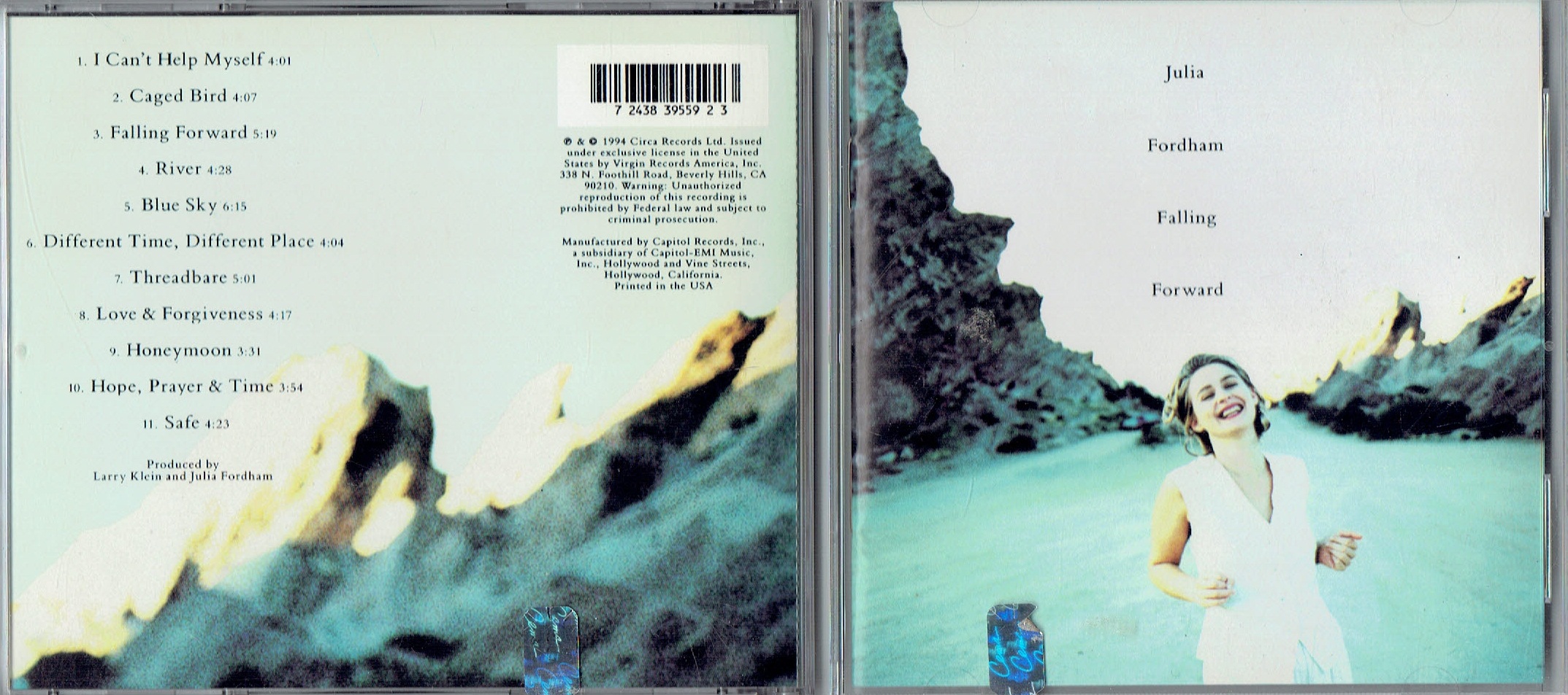 Falling Forward Julia Fordham CD • Cena, Opinie - Allegro