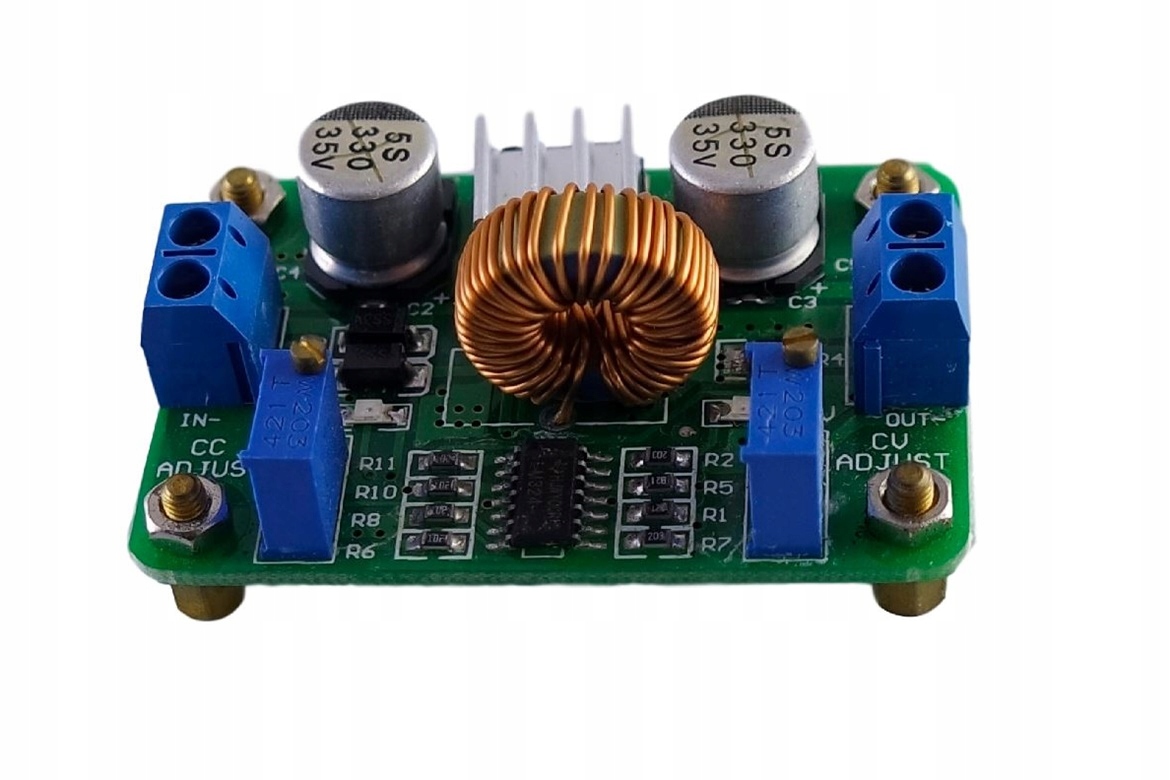 Menič DC-DC Step-Down 2A CC CV LM324 pre LED - Allegro