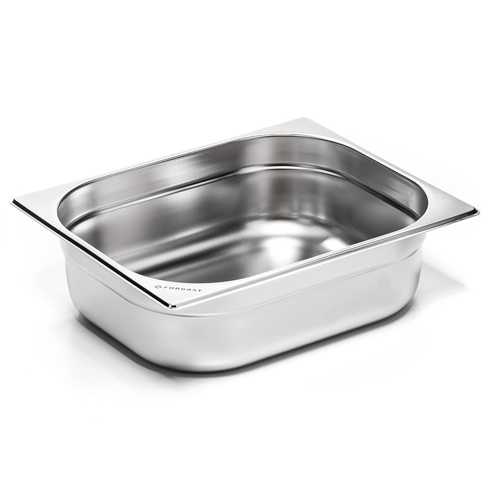 POJEMNIK STALOWY GN 1/2 - 100 mm FORGAST FG04210 (5907602020076) • Cena, Opinie • Pojemniki GN ...