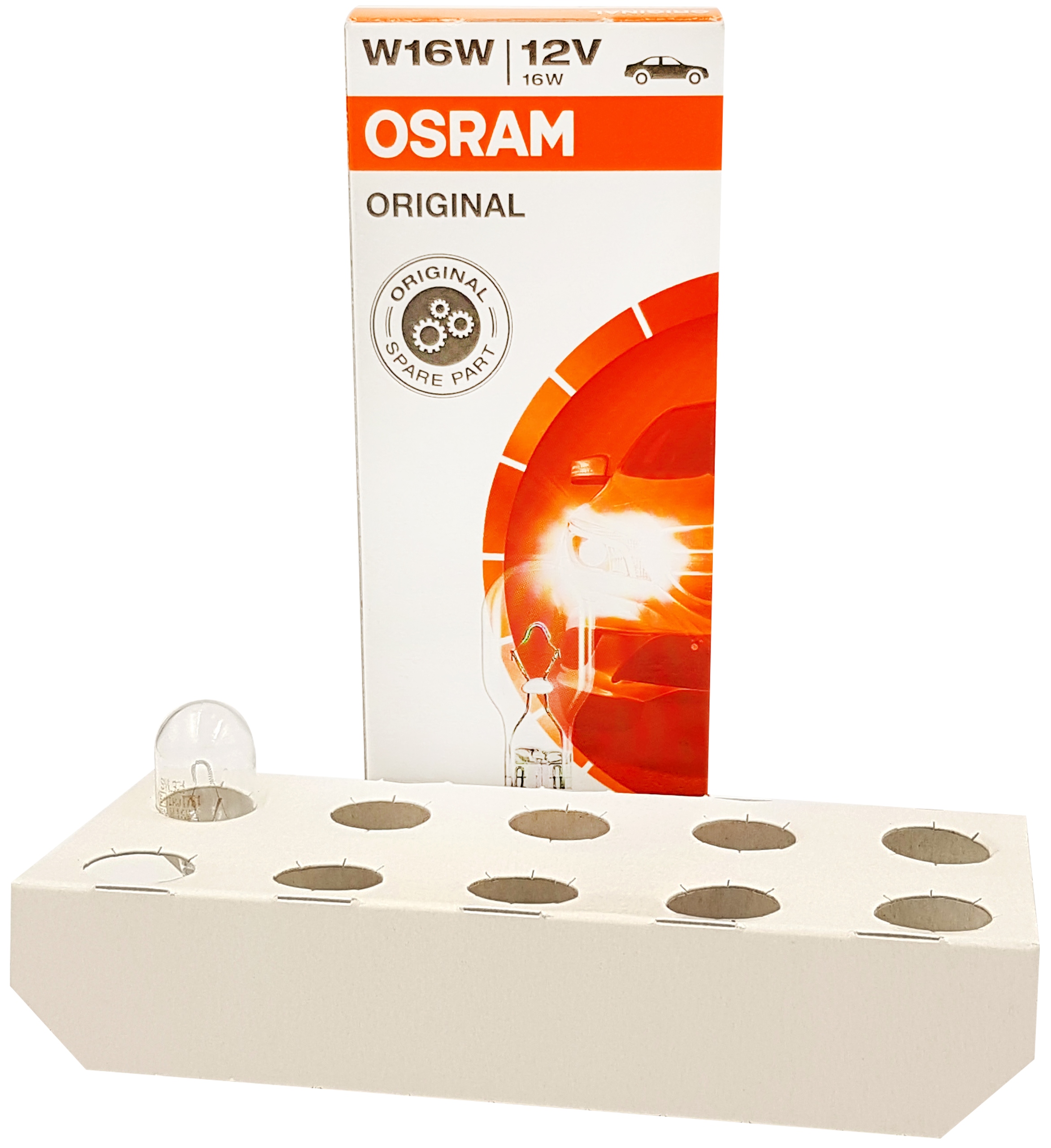 OSRAM ŻARÓWKA ORIGINAL W16W 12V W2.1X9.5D 921 921 za 4,37 zł z Banino - Allegro.pl - (7608309841)