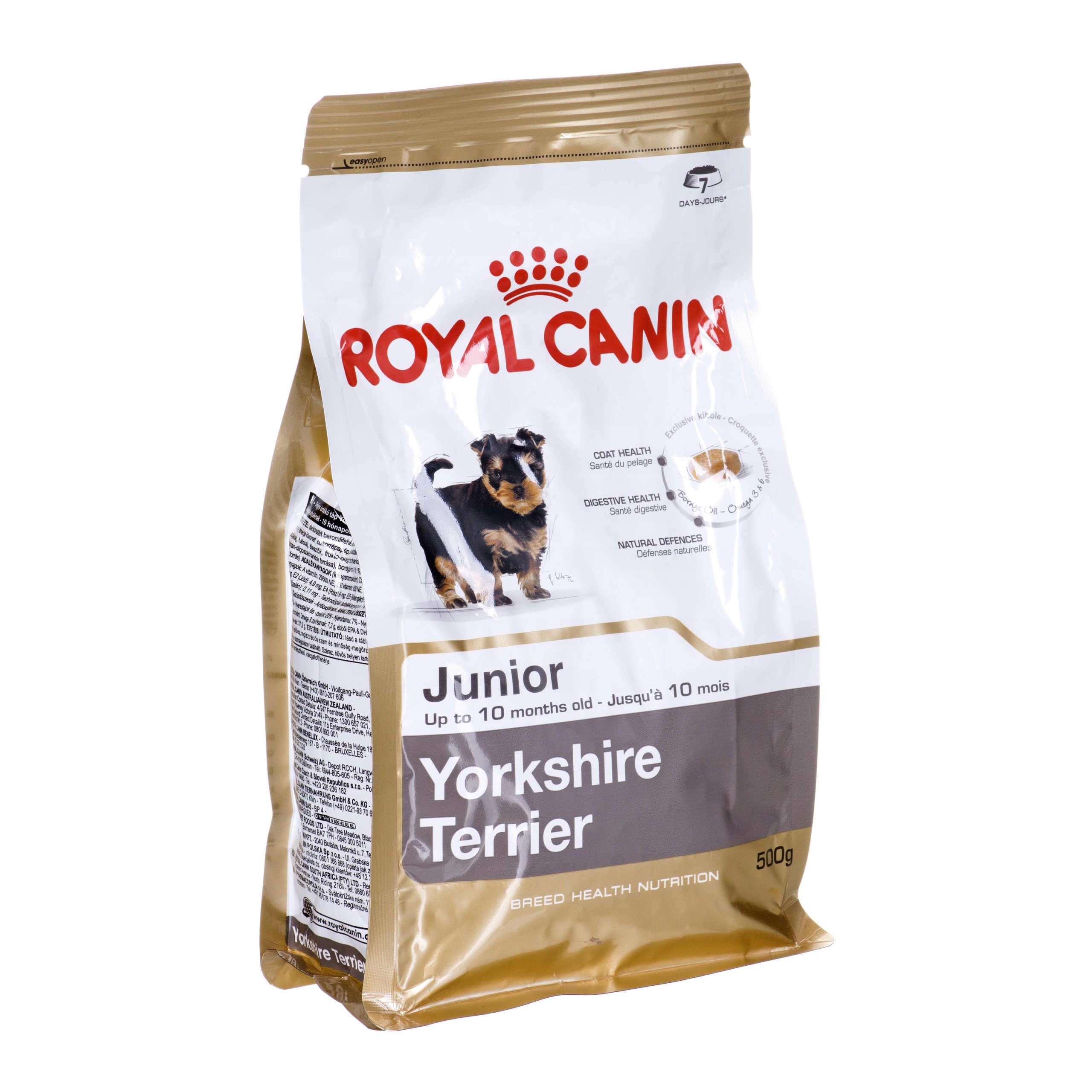 ROYAL CANIN York Yorkshire Terrier Junior 500g 7575914872 - Allegro.pl