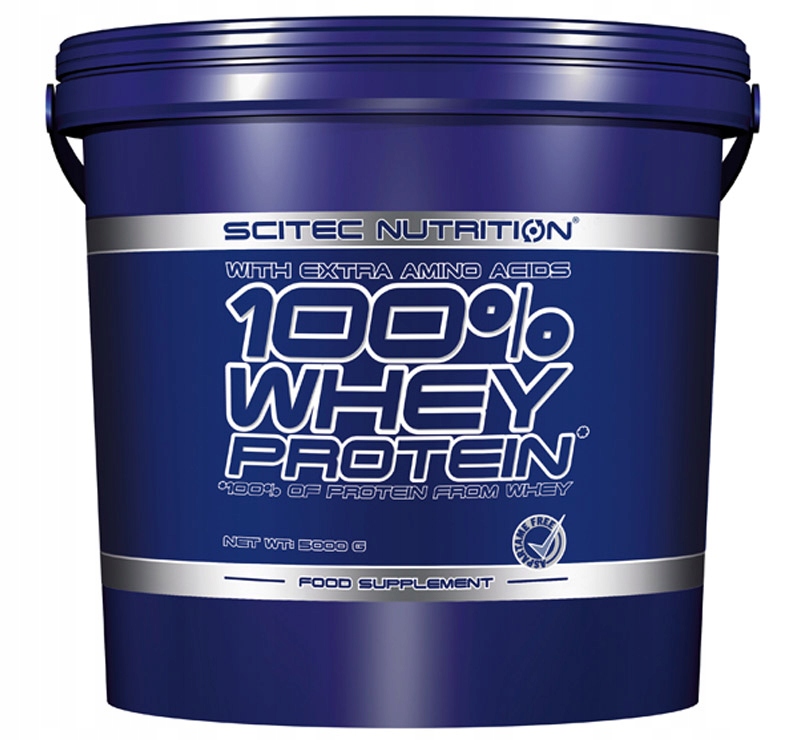 Scitec Whey Protein 5000g 5kg biała czekolada P-Ń - 728633106059 ...