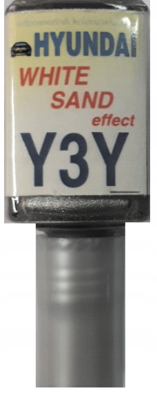HYUNDAI Y3Y WHITE SAND LAKIER ZAPRAWKA DO RYS ARA 10 ML 5906379505144 za 17.75PLN z Kraków ...
