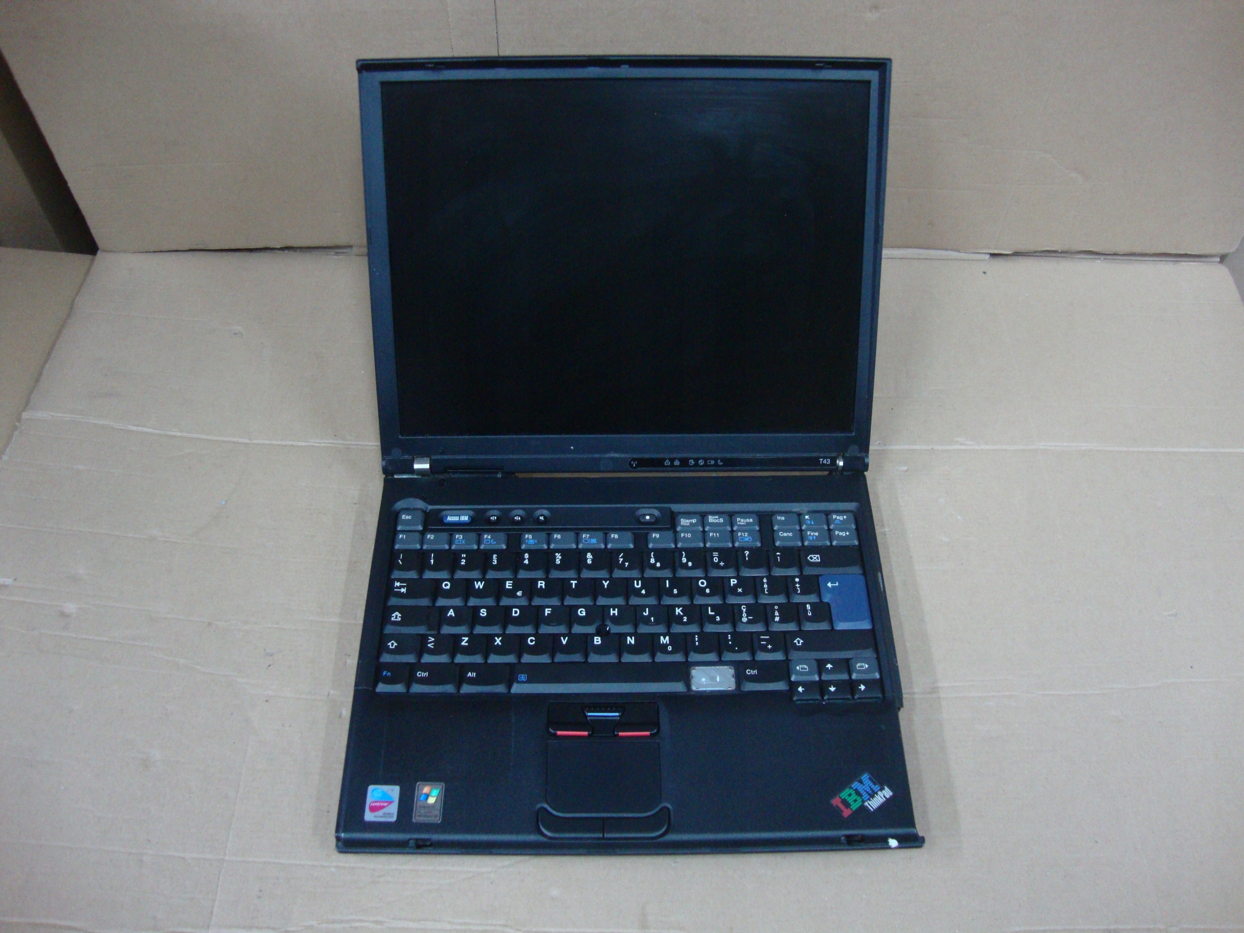 IBM LENOVO T43 NIEKOMPLETNY SPRAWNY - 7641183146 - oficjalne archiwum ...