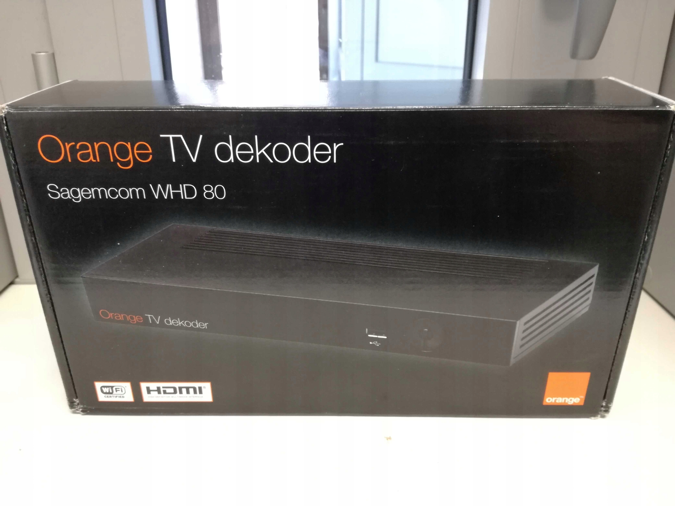 Dekoder TV Sagemcom WHD 80 Orange JAK NOWY! 2657 - 7506416870 ...