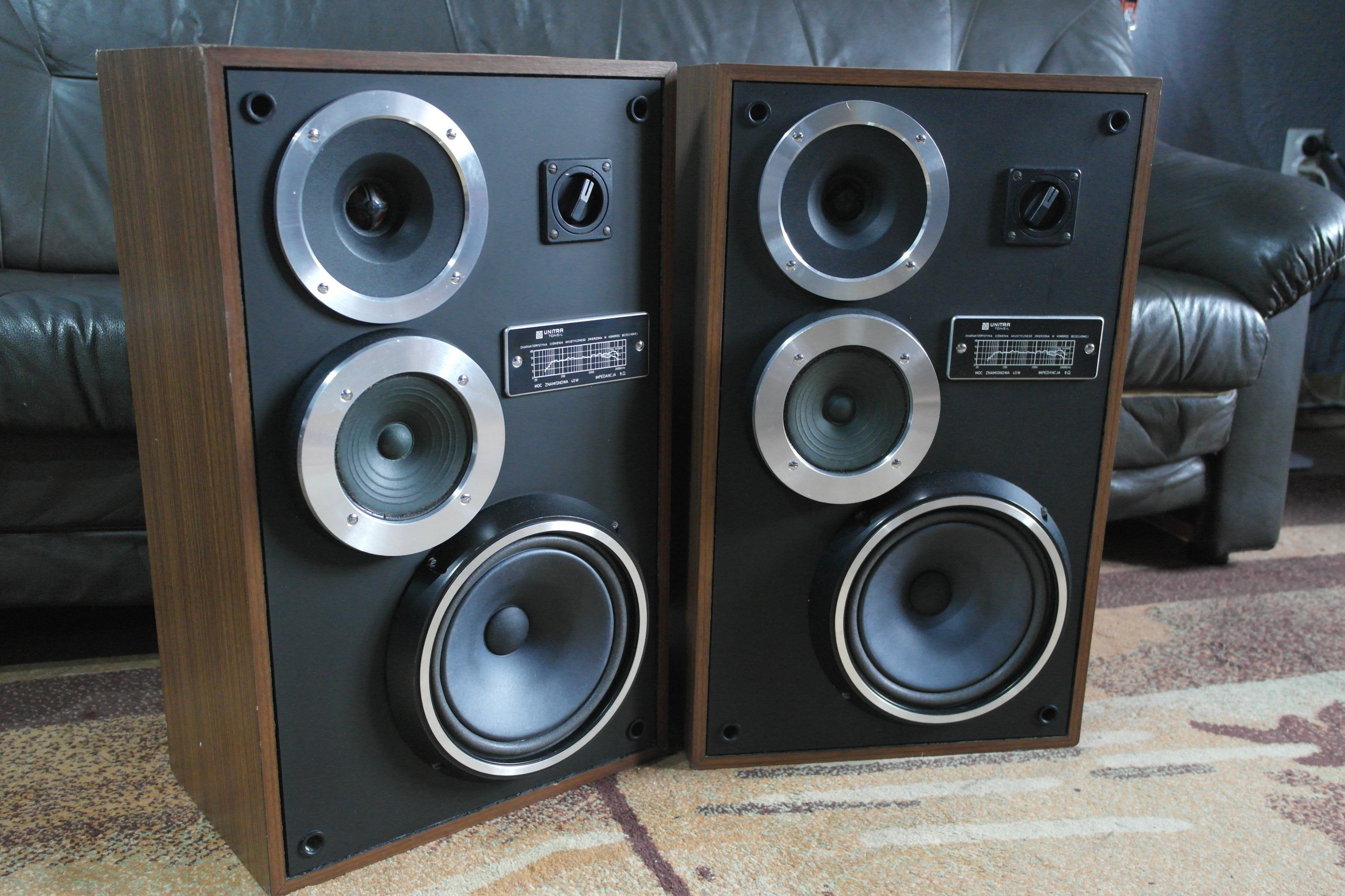 Kolumny UNITRA Tonsil ZG40C-115 VINTAGE - 7192593524 - oficjalne ...