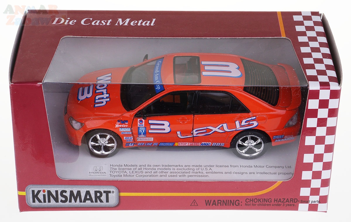 LEXUS IS300 MODEL METALOWY 1:32 KINSMART - 7226239690 - oficjalne ...
