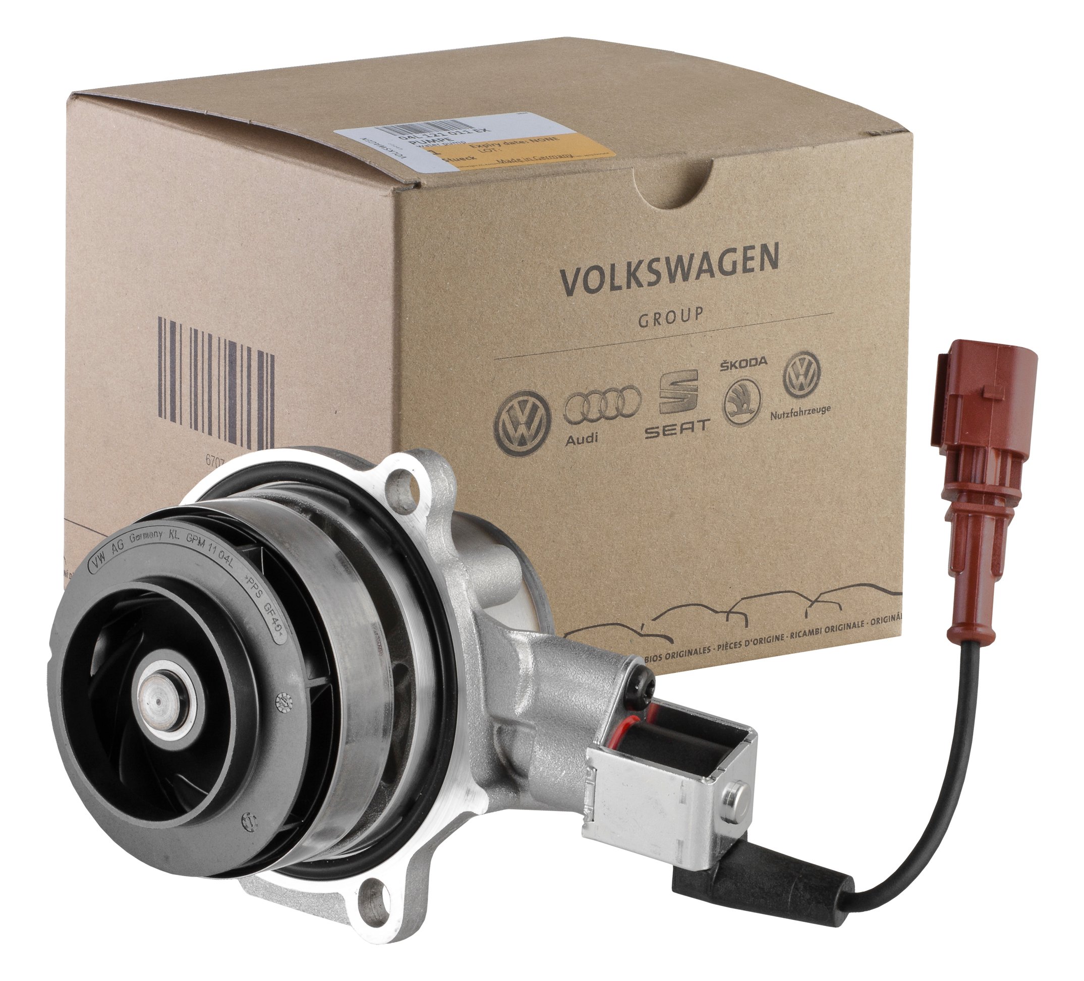 Pompa wody SKODA VW AUDI SEAT 04L121011L ORYGINAŁ - 6816753770 ...