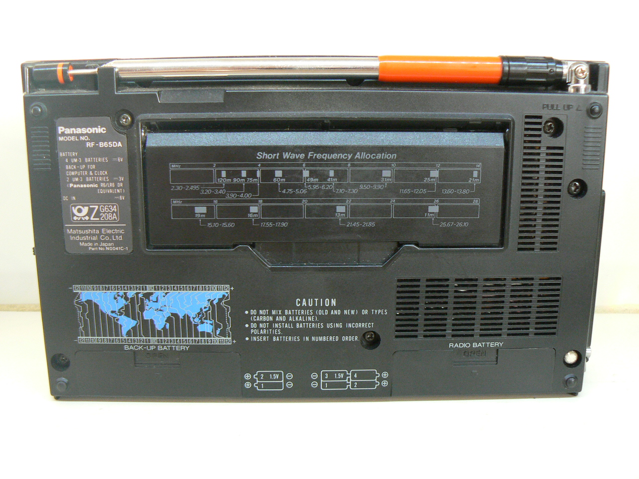 Panasonic RF-B65 z SSB radio globalne - 7191915767 - oficjalne archiwum ...