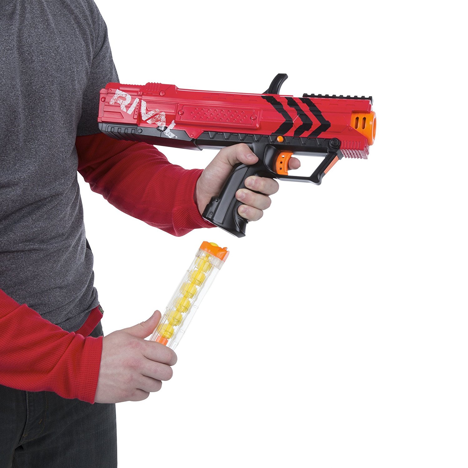 NERF RIVAL APOLLO XV-700 CZERWONY B1618 + KULKI - 7331944498 ...
