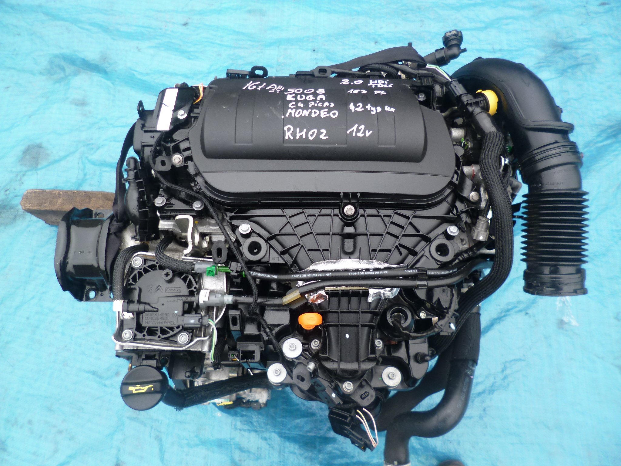 Silnik 2.0 HDI 16v RHK RHH RH02 SCUDO JUMPY EXPERT - 7135202373 - oficjalne archiwum allegro