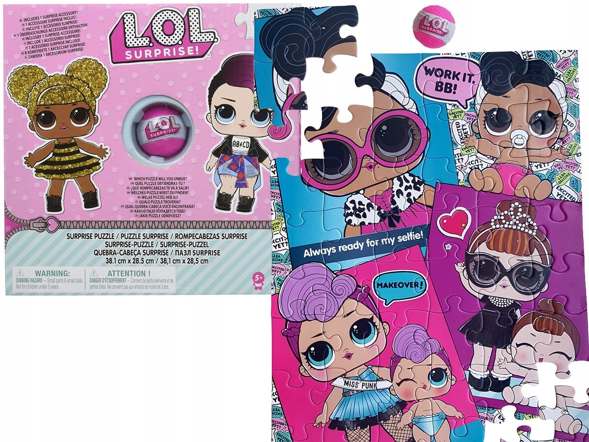 LOL PUZZLE KULA NIESPODZIANKA SURPRISE SUPRISE - 7642871854 - oficjalne ...