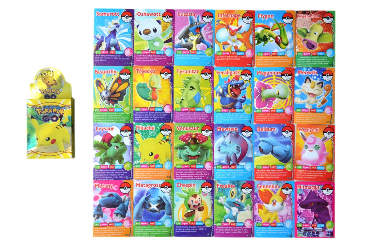 Karty Pokemon Go - duża paczka 24 sztuki !!!!! - 6930134704 - oficjalne ...