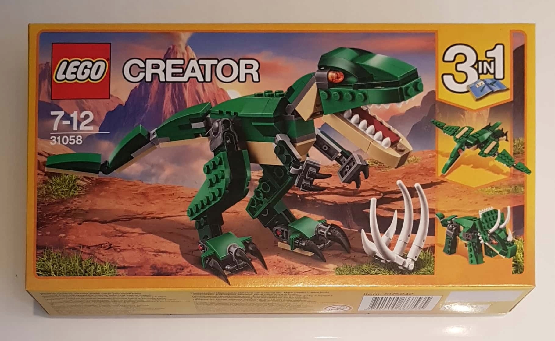 LEGO CREATOR 31058 Potężne dinozaury - 7740468166 - oficjalne archiwum ...