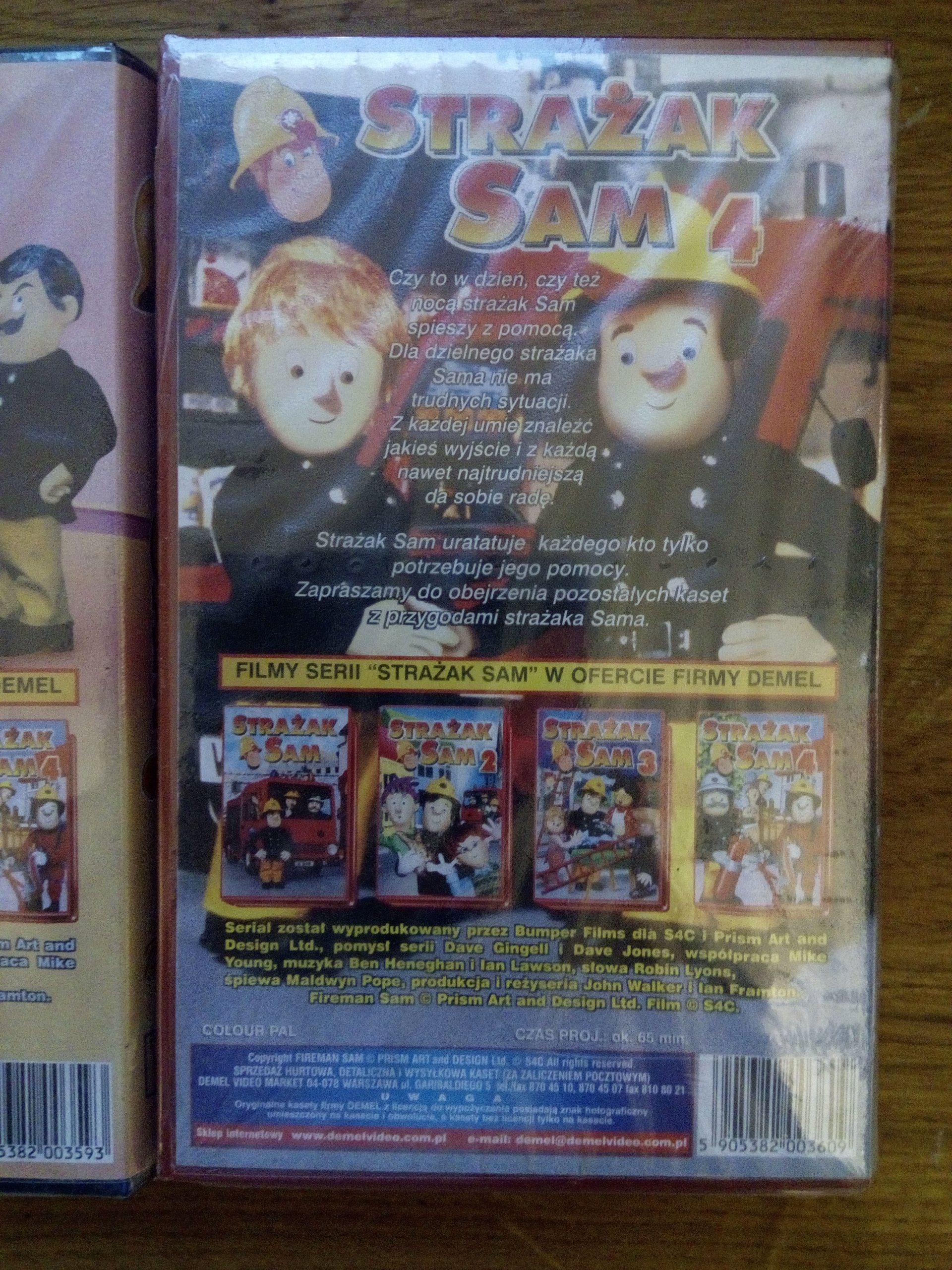 Strażak Sam, Listonosz Pat 3 FILMY vhs - 7088180978 - oficjalne ...