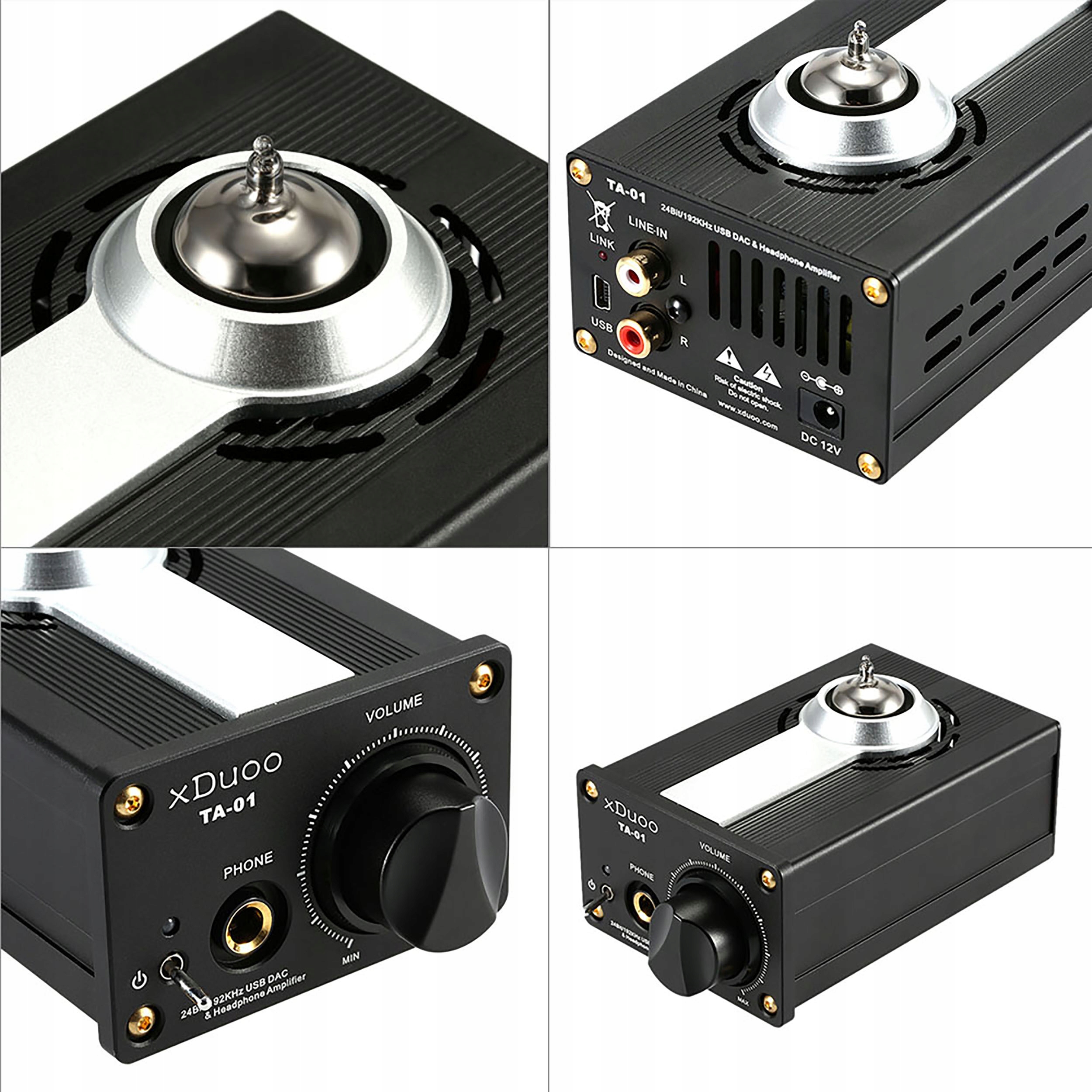 xDuoo TA-01 Wzmacniacz z USB DAC 2x Wolfson WM8740 - 7335085116 ...