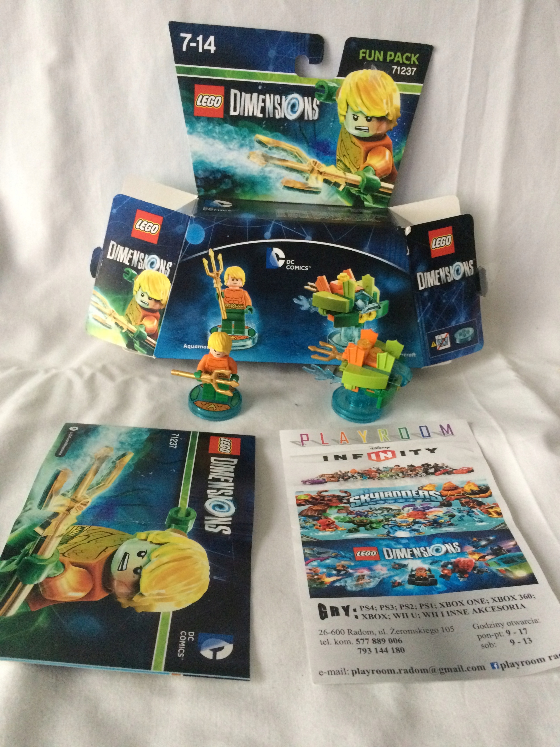 LEGO DIMENSIONS 71237 AQUAMAN FUN PACK SKLEP HIT - 7740228663 ...