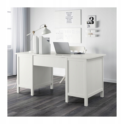 IKEA Biurko HEMNES 155 x 65 - 7061351955 - oficjalne archiwum Allegro