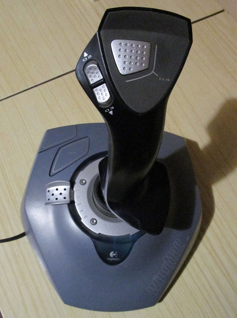 Logitech Joystick Wingman Attack 2 symulator lotu - 7645875046 ...