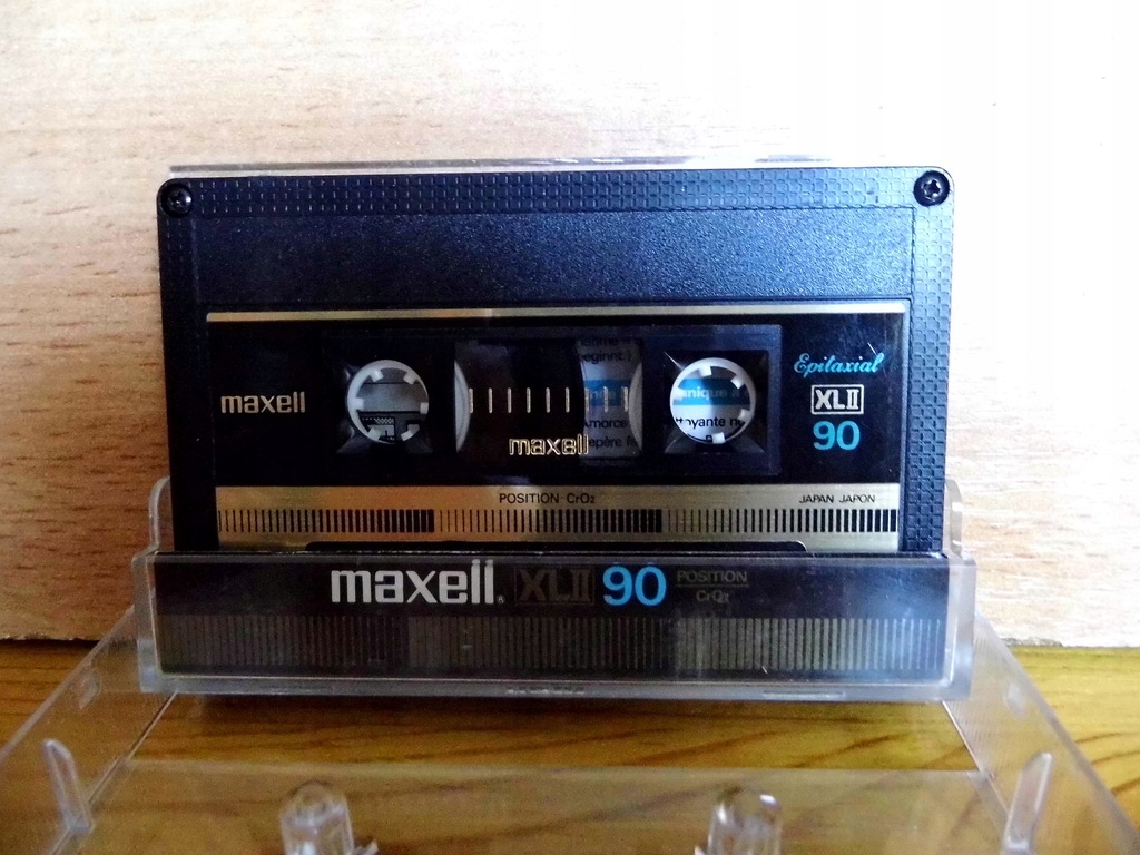 KASETA MAXELL XLII 90 Epitaxial JAPAN - 7592962214 - oficjalne archiwum Allegro
