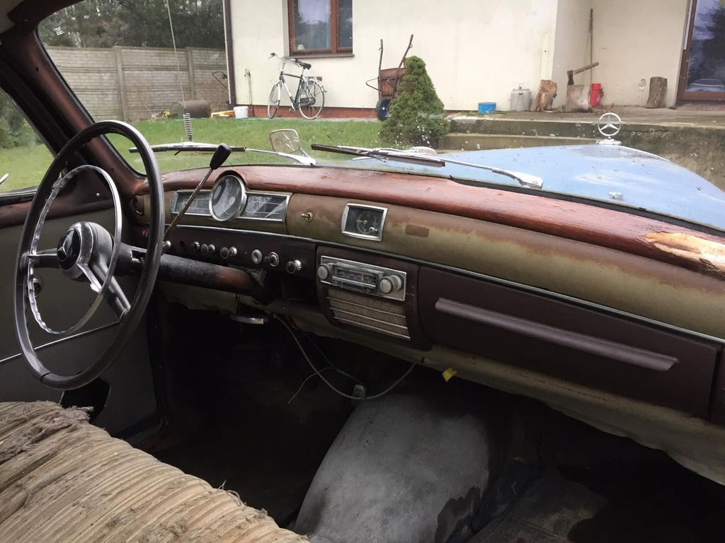 MERCEDES PONTON W105 219 ROK 1956 - 7220012740 - oficjalne archiwum Allegro