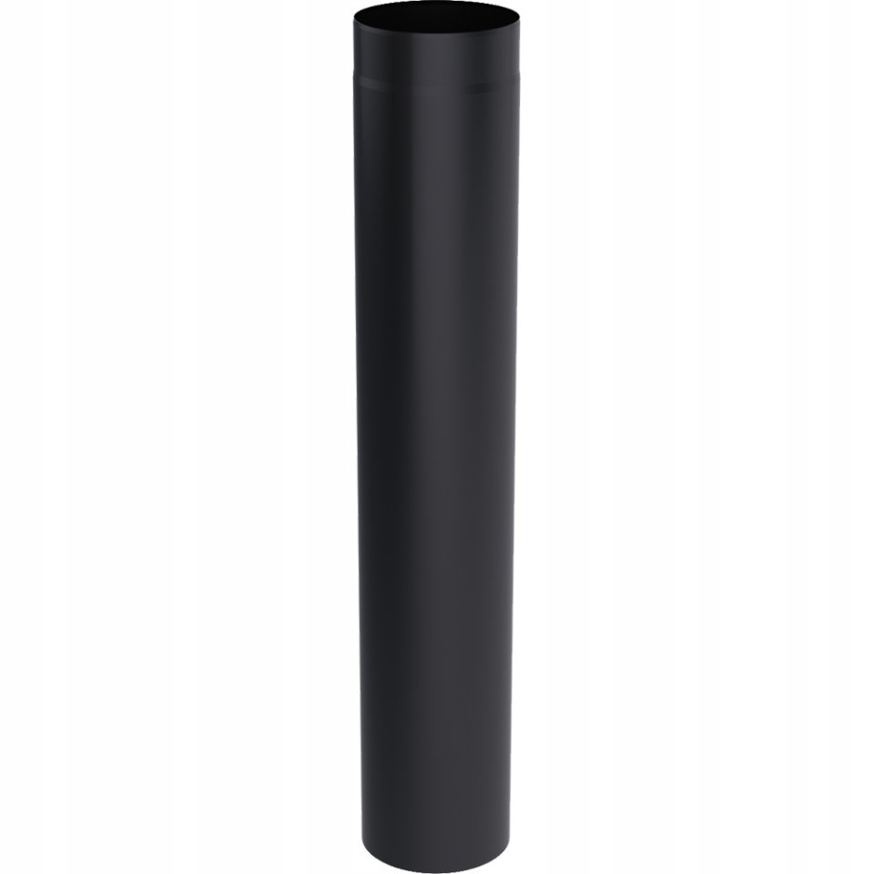Rura stalowa 130/1m ścianka 2mm do kominka, pieca - 6872974806 - oficjalne archiwum Allegro