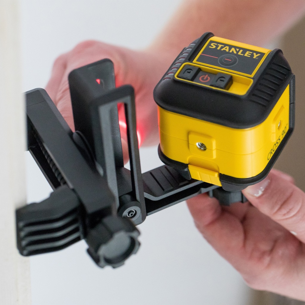 STANLEY LASER KRZYŻOWY CZERWONY CROSS 90 + STATYW - 7316294188 ...