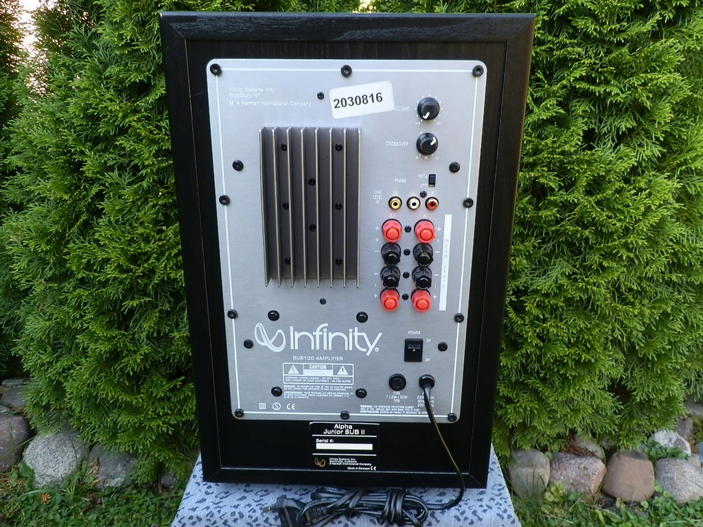 Subwoofer aktywny Infinity Alpha Junior Sub II - 7448753775 - oficjalne ...