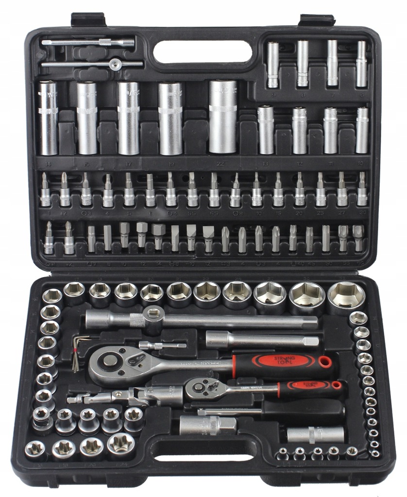 ZESTAW KLUCZY NASADOWYCH KLUCZE NASADOWE TORX 108 - 7196849349 - oficjalne archiwum Allegro