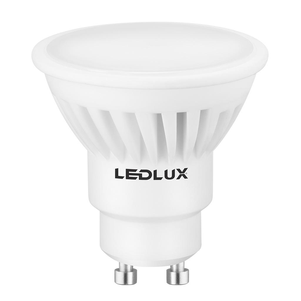 Żarówka GU10 LED SMD 10W = 75W NEUTRALNA LEDLUX - 6704568284 ...