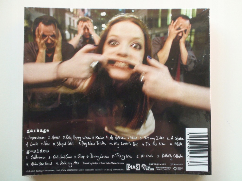GARBAGE - Garbage 2CD (folia) wyd. 2015r DELUXE - 7663612848 ...