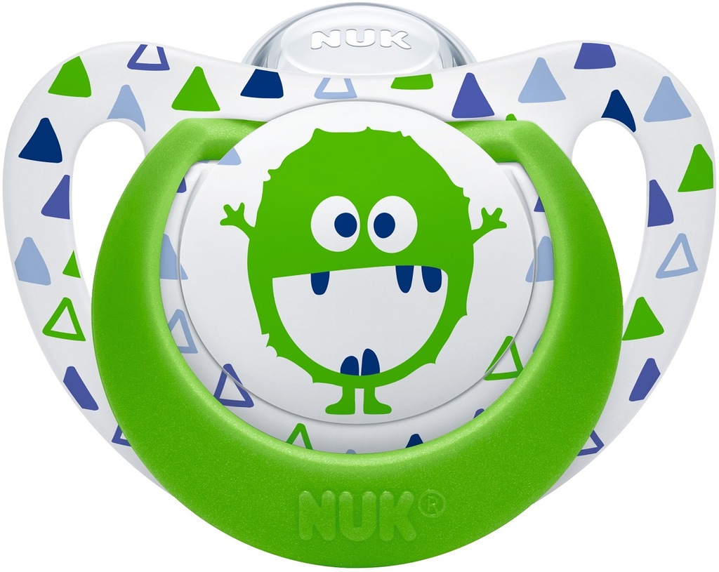 NUK SILIKONOWY SMOCZEK GENIUS COLOR 6-18 MONSTER - 7097480937 - oficjalne archiwum Allegro
