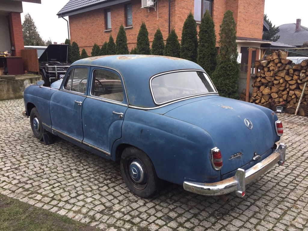 MERCEDES PONTON W105 219 ROK 1956 - 7220012740 - oficjalne archiwum Allegro