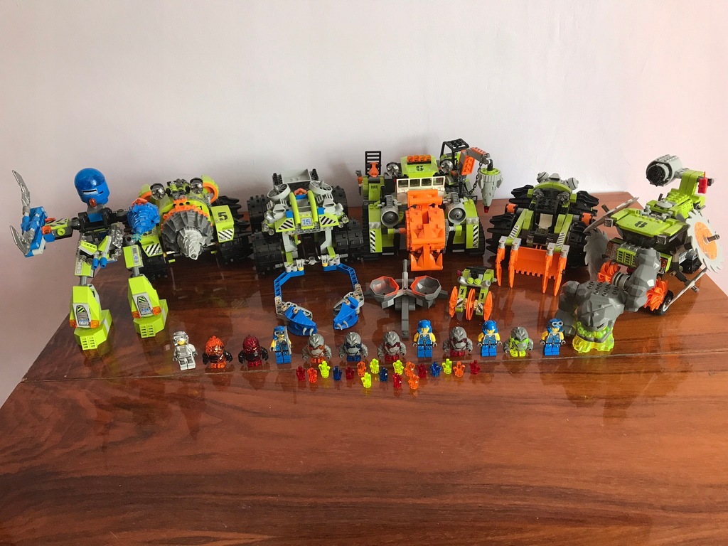 Lego Power Miners - 7 Modeli! - 7485259127 - oficjalne archiwum Allegro