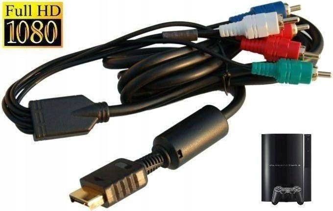 KABEL COMPONENT HD AV DO PS2 i PS3 **** VIDEO-PLAY - 7569506644 ...