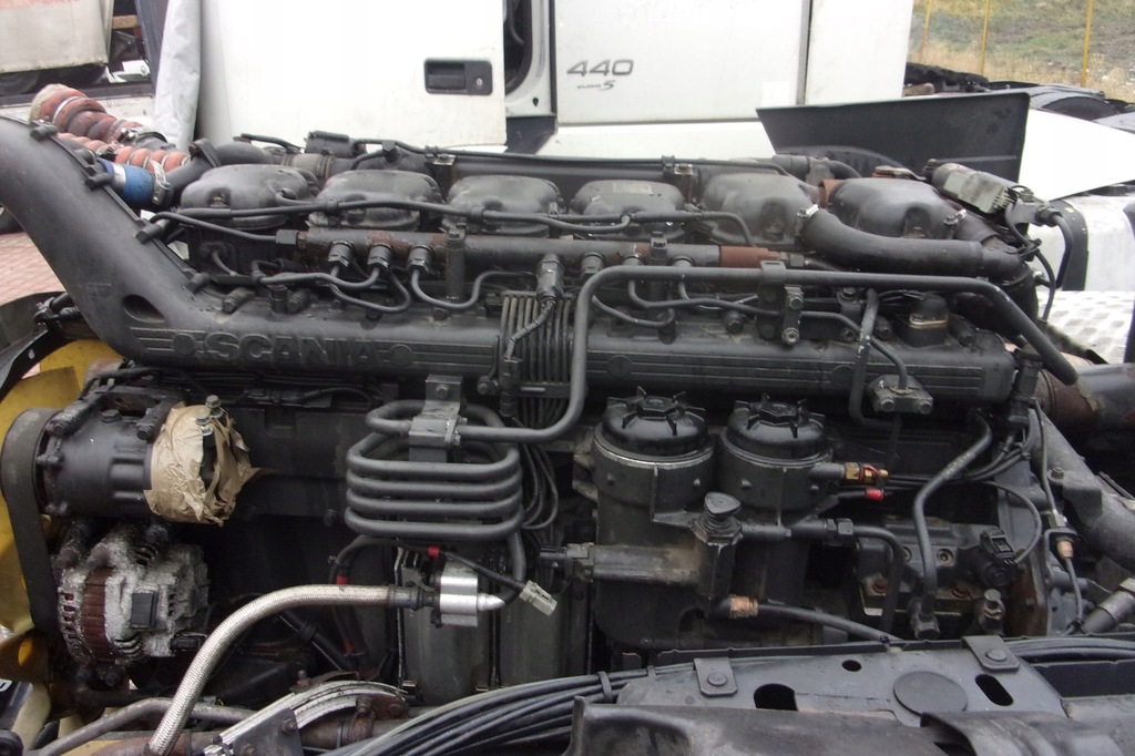 SILNIK SCANIA R 440 480 XPI DC1310 EURO 5 2011R - 7096429162 ...