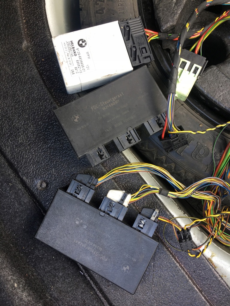 BMW E60 E61 MPM PDC MODUŁ STEROWNIK - 7428044051 - oficjalne archiwum ...