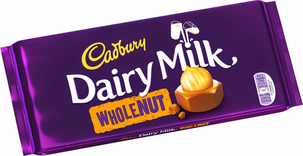 Cadbury Dairy Milk Whole Nut Chocolate 200g - 7165511398 - oficjalne ... Cadbury Dairy Milk Whole Nut Chocolate 200g - 7165511398 - oficjalne ...