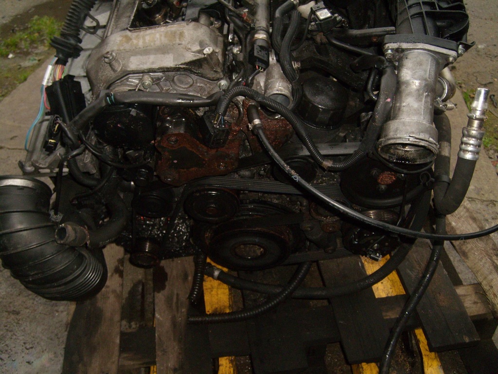 SILNIK M646 MERCEDES E W211 220CDI 150PS KOMPLETNY - 7057074368 ...