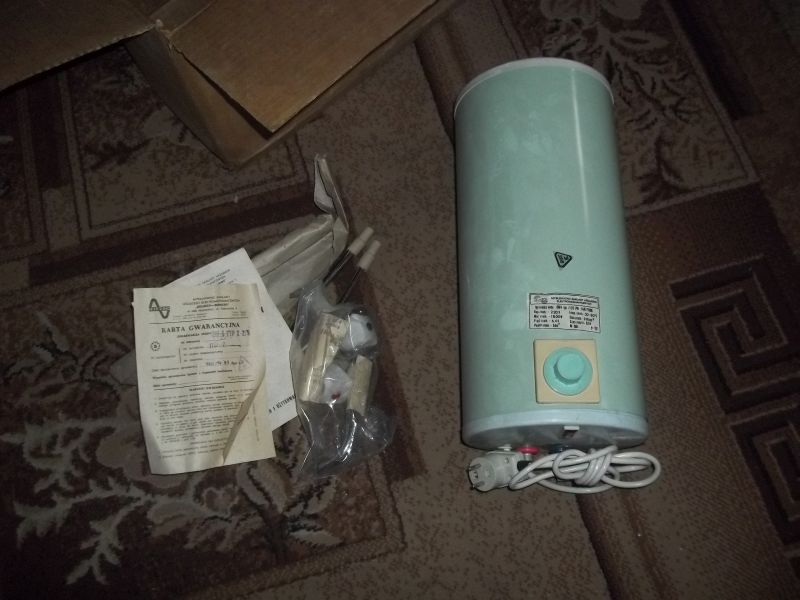 bojler elektryczny 5 litrów nowy - 7070647125 - oficjalne archiwum Allegro