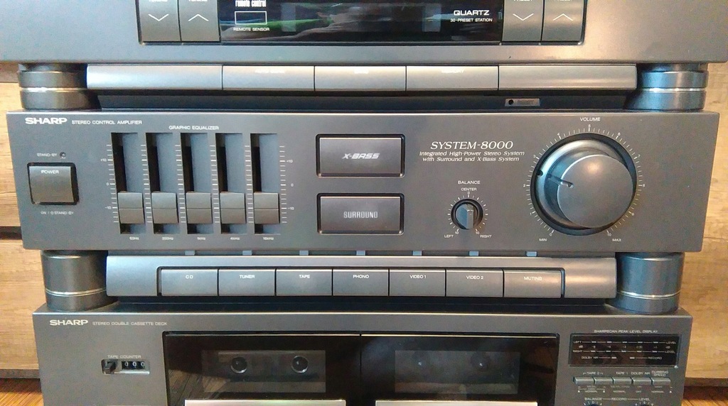 SHARP SYSTEM 8000 SX-8800H SC-8000CDH RP-8800H - 7431467997 - oficjalne ...