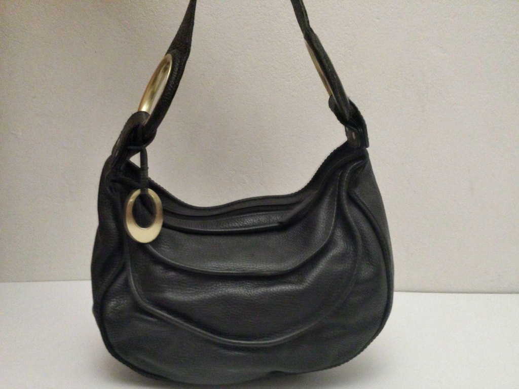 ROCHA JOHN ROCHA TOREBKA TORBA SKÓRZANA ORYGINAŁ - 7362319555 ...