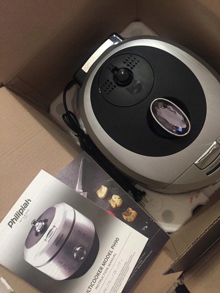MULTICOOKER PHILIPIAK PH90 - 7106264924 - oficjalne archiwum Allegro