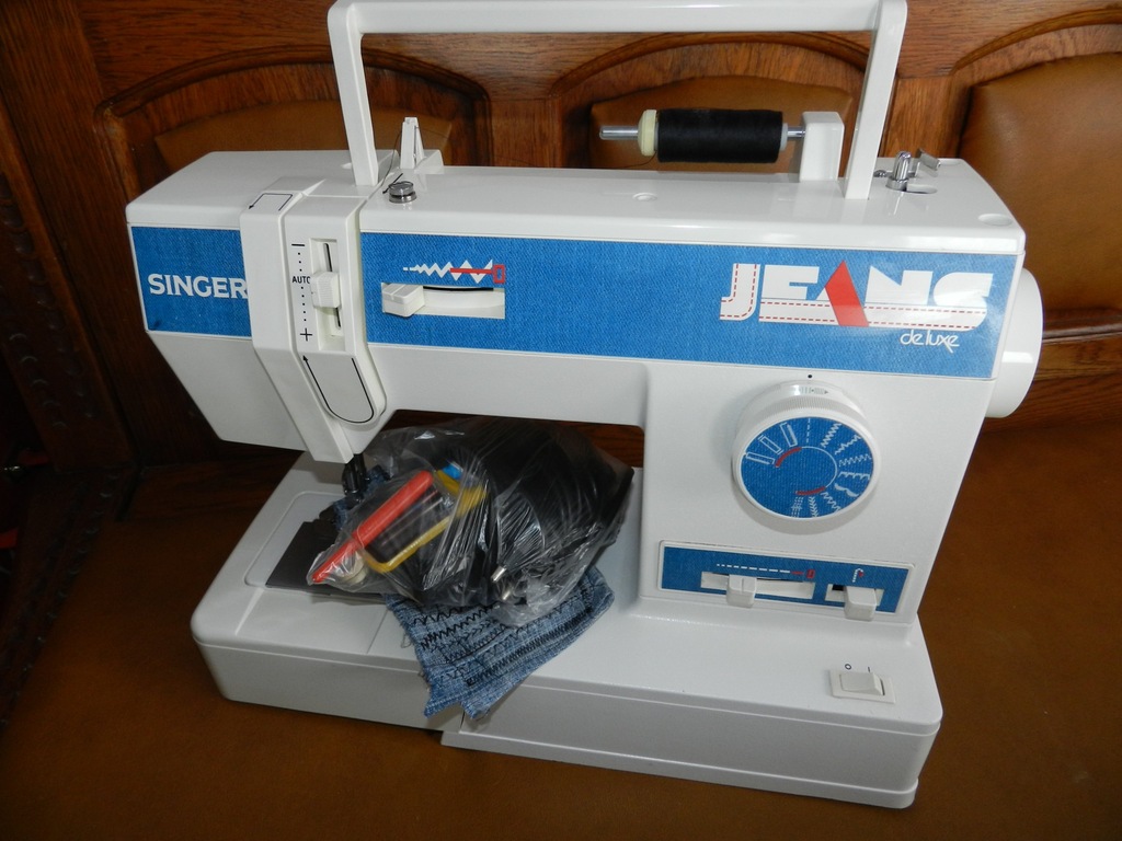 Maszyna SINGER JEANS DELUXE 6243 - 7220273859 - oficjalne archiwum Allegro
