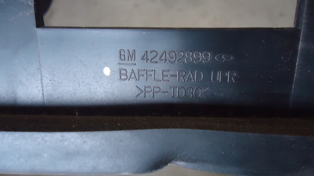 OSŁONA CHŁODNICY OPEL MOKKA 42492899 - 7274483370 - oficjalne archiwum ...