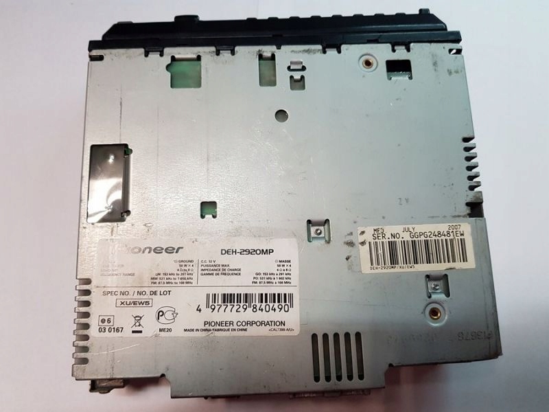 RADIO SAMOCHODOWE PIONEER MOSFET 50WX4 - 7693848962 - oficjalne ... RADIO SAMOCHODOWE PIONEER MOSFET 50WX4 - 7693848962 - oficjalne ...