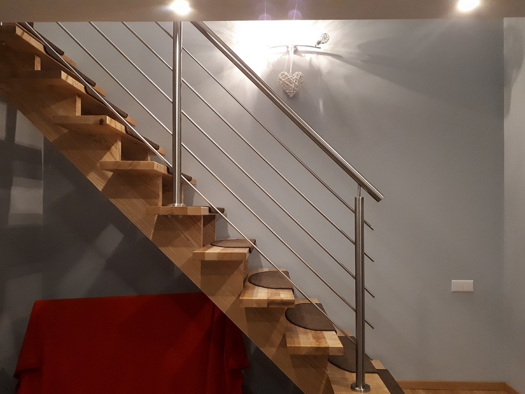 Balustrada nierdzewna do samodzielnego montażu 1mb - 7240663457 ...